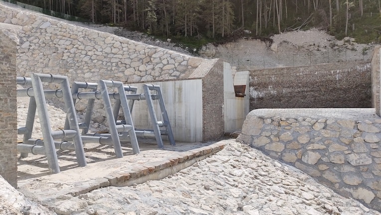 Inaugurata la briglia di tecnologia giapponese a Cancia. Adesso l ...