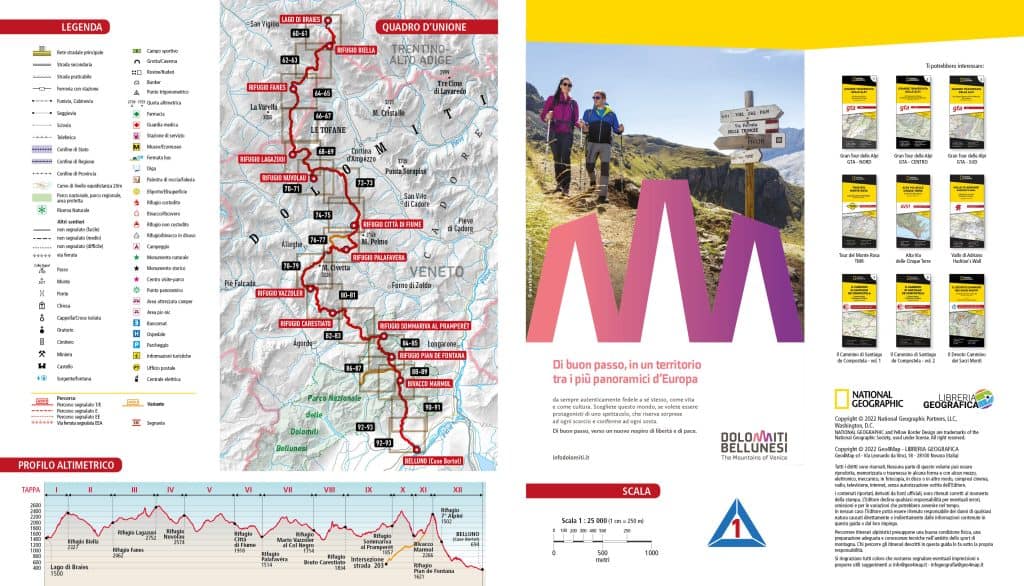 Presentata la nuova guida National Geographic sull’Alta Via 1 ...